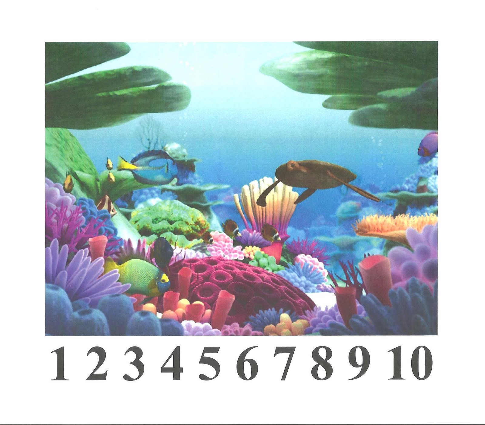 Nurturing Naters with learning activities at home: Ocean Number ...