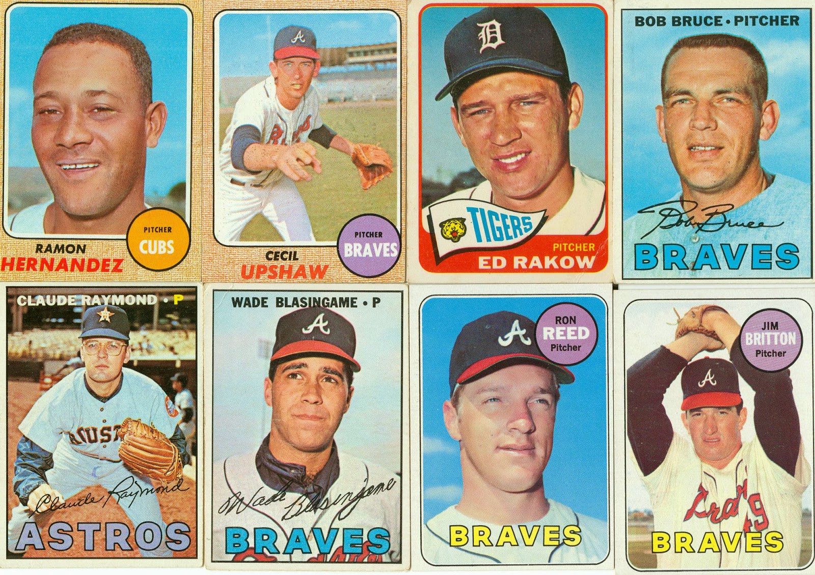 1967 Topps Baseball: The 1967 Braves