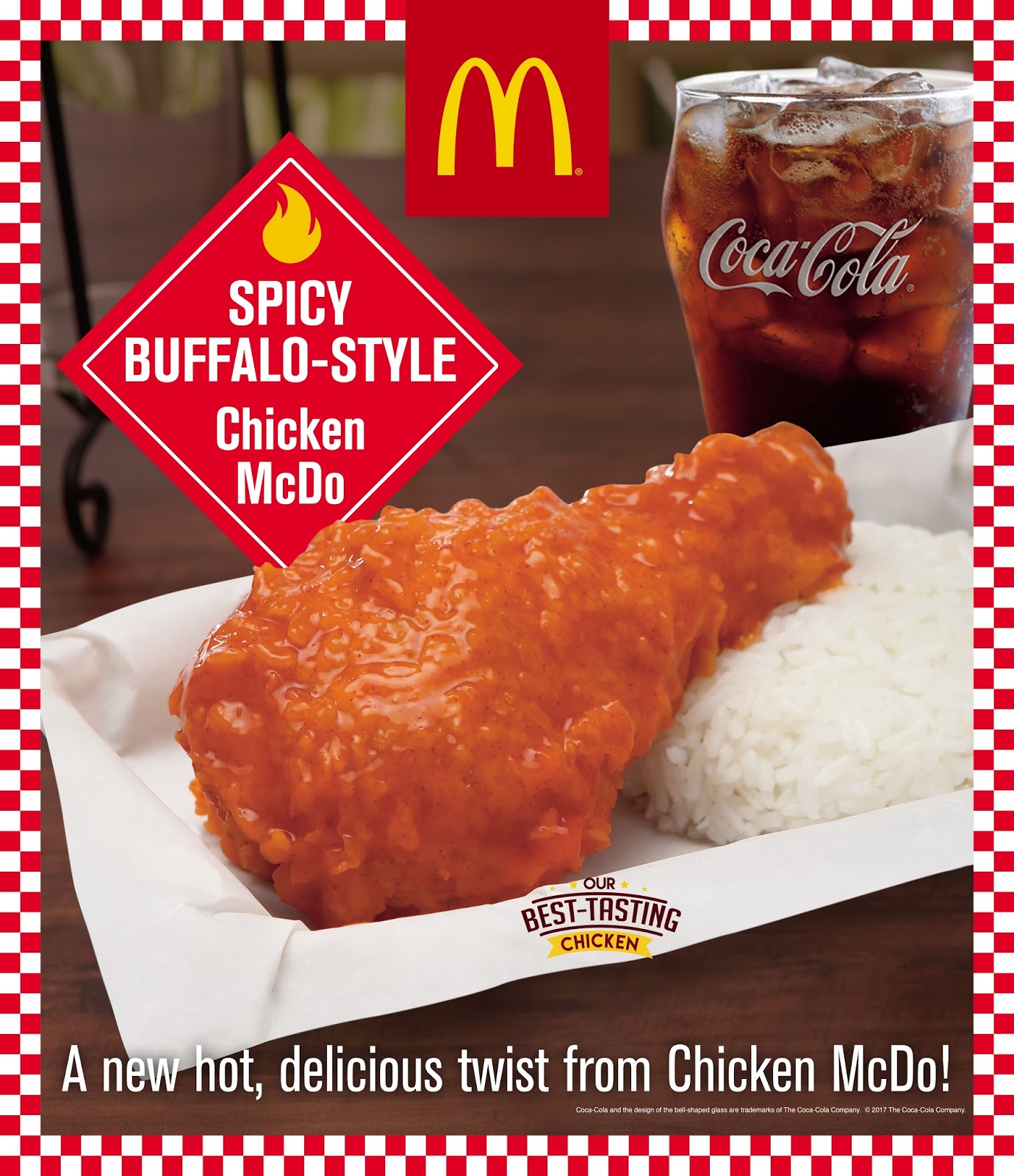 Made It Through Mum: Bite into the NEW Spicy Buffalo-Style Chicken McDo