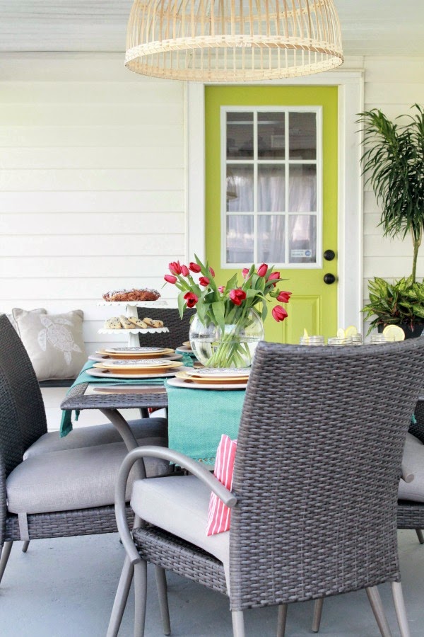 35 colorful porch ideas - Lolly Jane