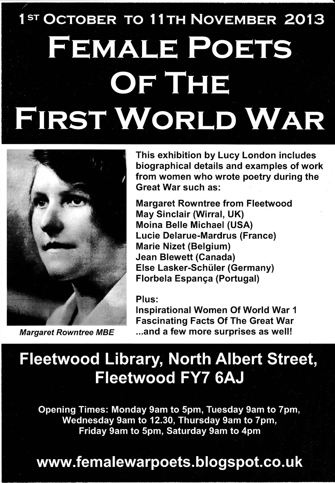 Female Poets of The First World War: September 2013