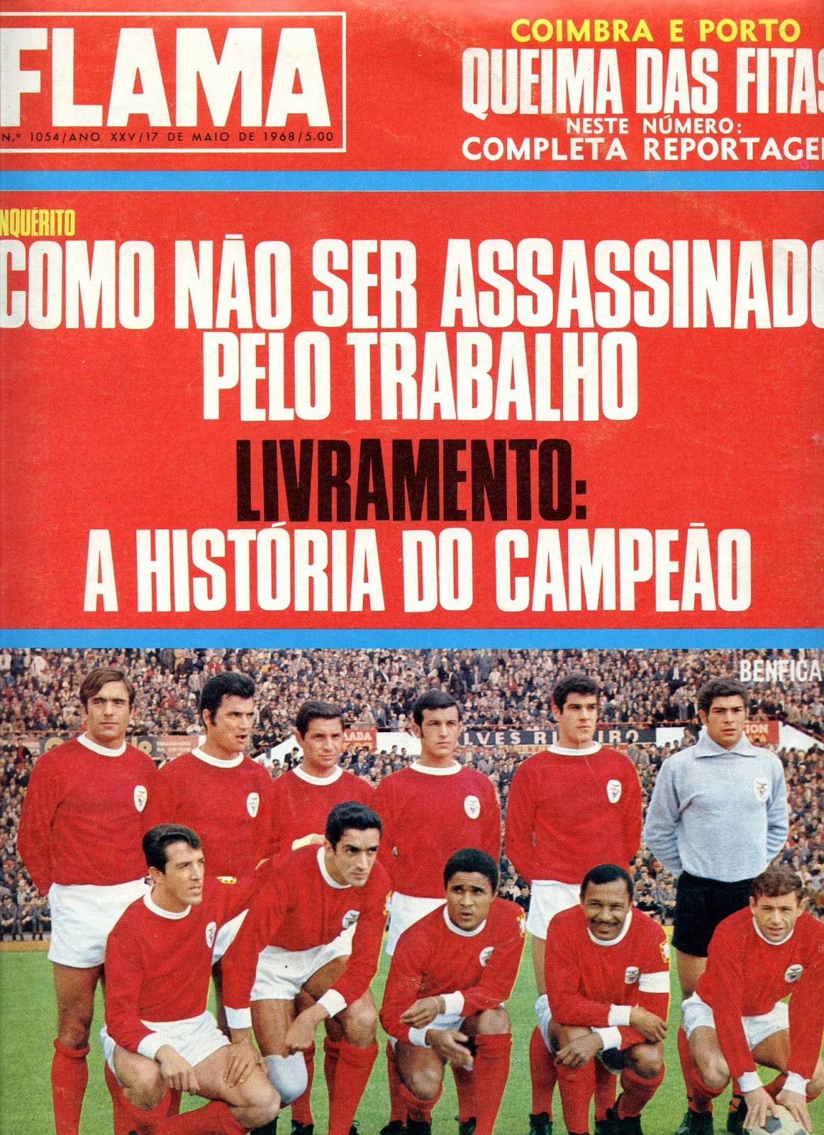 portadaloja: O futebol em 1968
