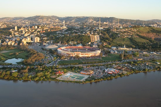 Fotografias Aéreas do Beira-Rio ~ Memória do Inter