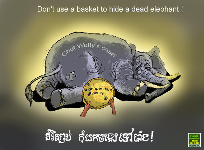 KI Media: Sacrava's Political Cartoon - A Dead Elephant