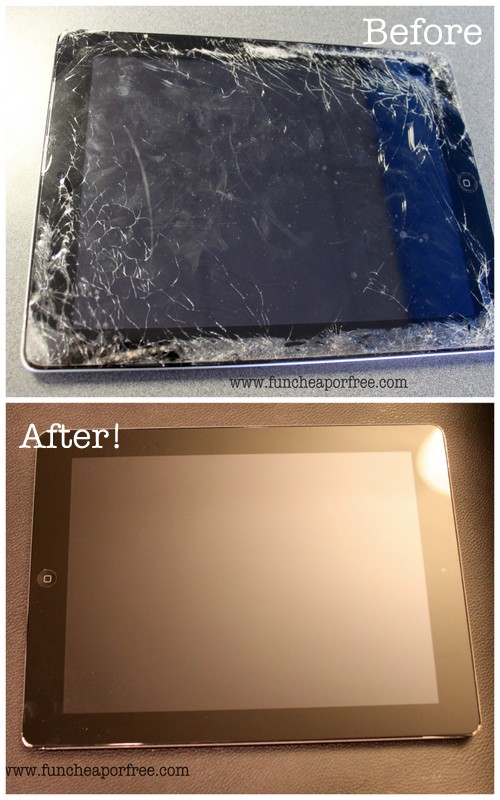 How to fix your broken iPad, iPod or iPhone Screen - Fun Cheap or Free