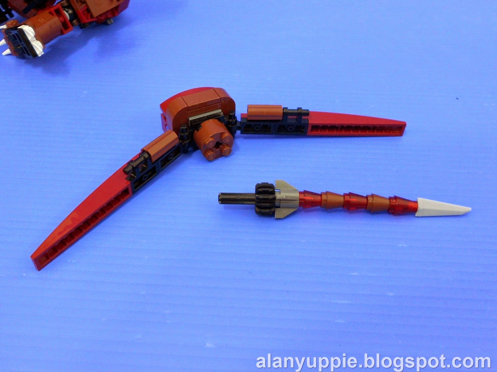 Alanyuppie's LEGO Transformers: LEGO Beast Wars Dinobot Part 1 ...