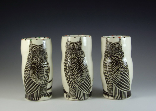 My Owl Barn: Folkloric Pottery by Sue Tirrell