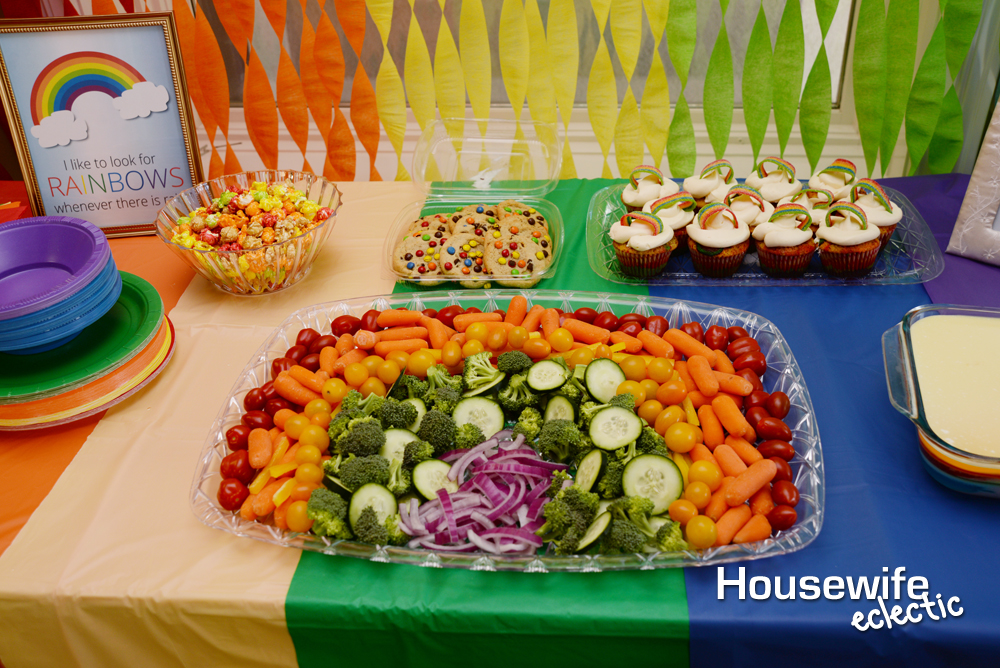 Rainbow Themed Party - Housewife Eclectic