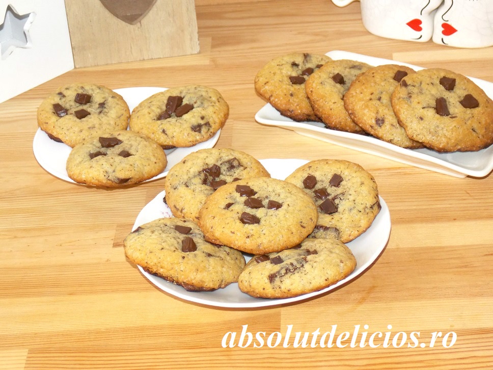 Absolut Delicios: FURSECURI CU BUCATELE DE CIOCOLATA - RETETA VIDEO