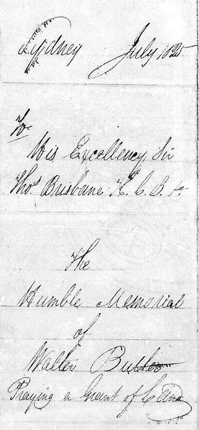 Walter Butler (c.1807-1870)- the life of a 'currency' lad born in the ...