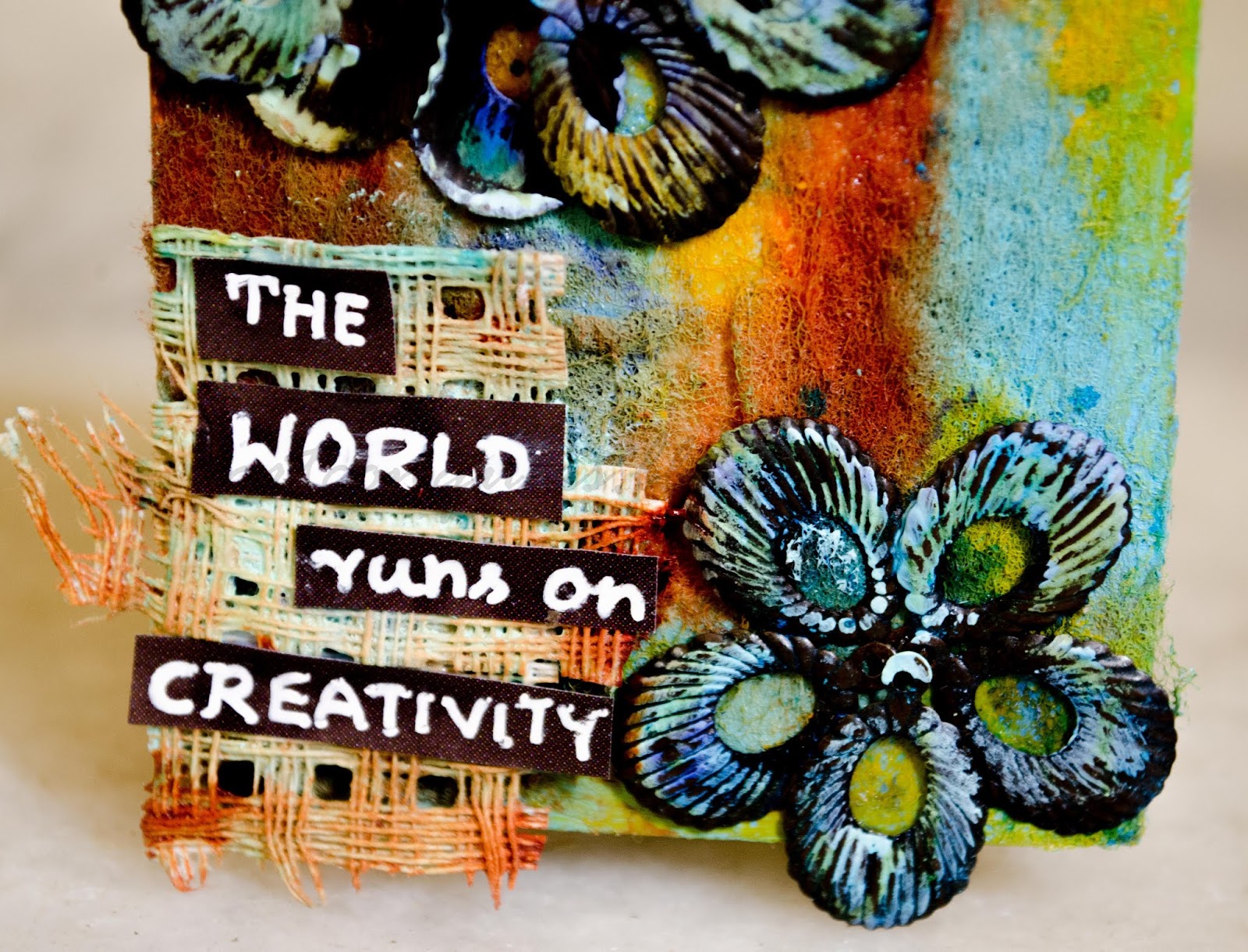 Artconquers: ATC Mixed Media