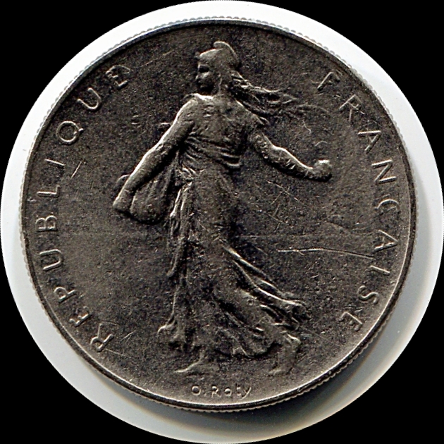 EL CHACHARERO: MONEDA UN FRANCO FRANCES