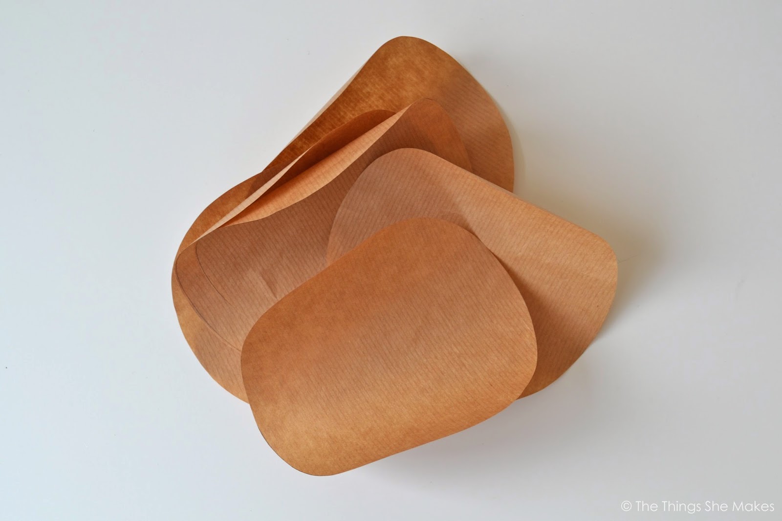 How to Make Brown Paper Nests | The Things She Makes