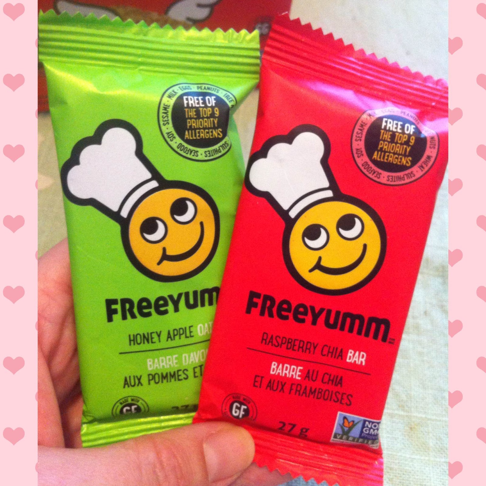 Freeyumm Gluten-free Bars Review | Bien Confit!Glutenfree