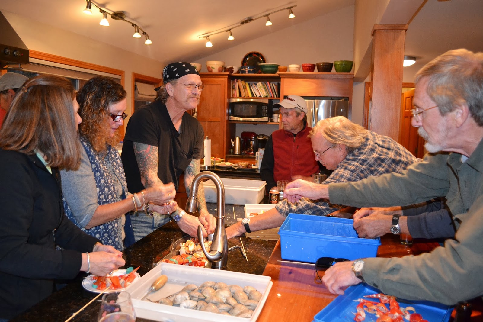 The Flying Lobster: An interactive cocktail party