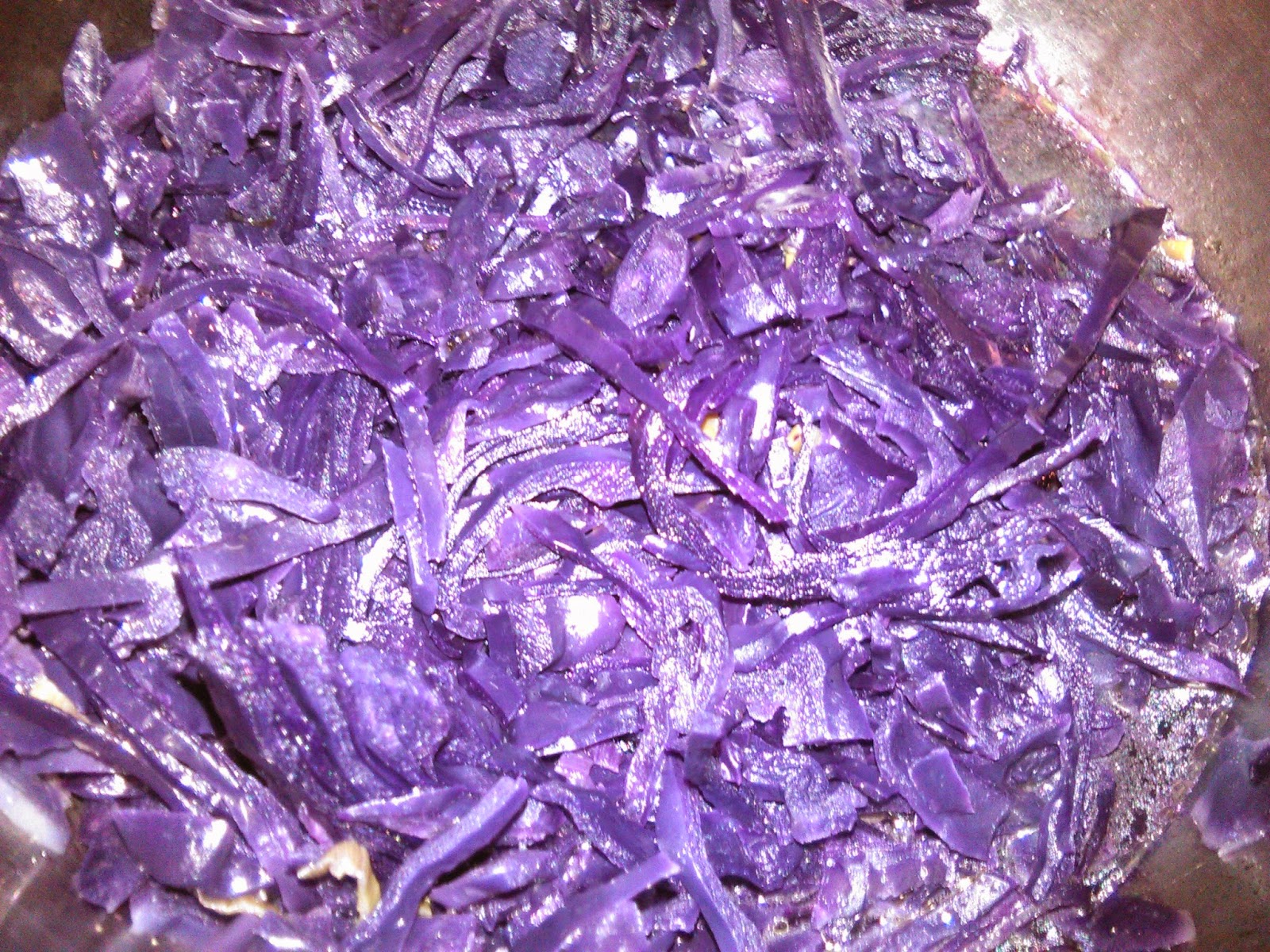 Fantasia ai Fornelli: Risotto magico con cavolo verza viola