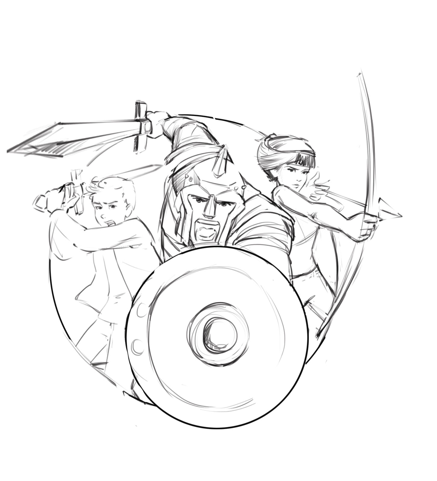 Oda Sonju Illustration: Time Hunters