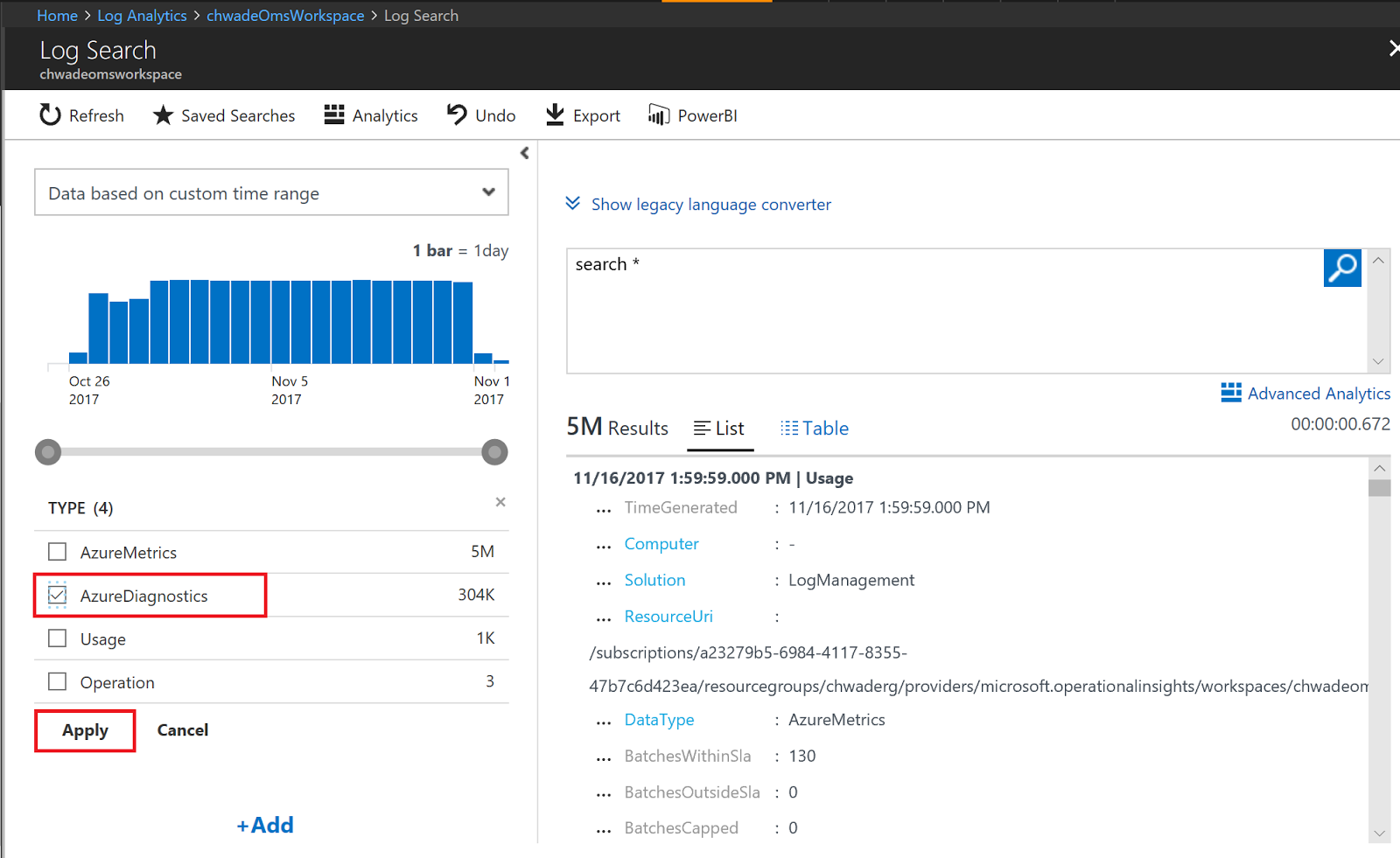 Azure Analysis Services Integration With Azure Diagnostic Logs Microsoft Online Guide