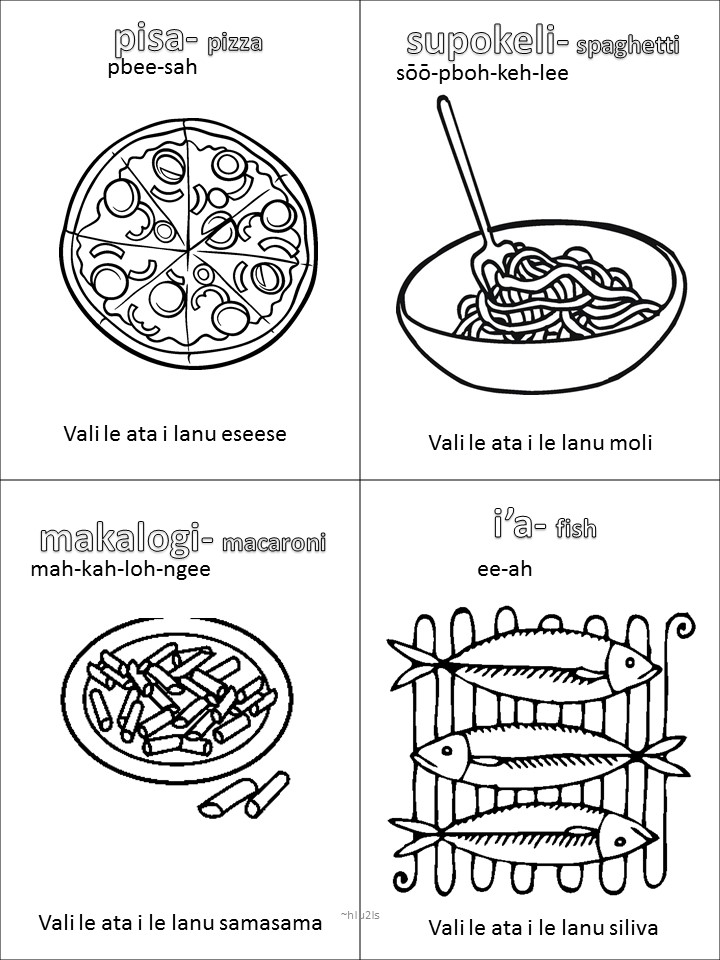 Samoan for Kids: April 2017