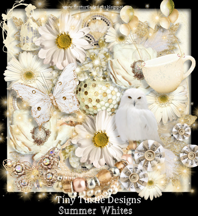 Escape From Reality Blog: FTU 'Summer White' Cluster & Cluster Frames