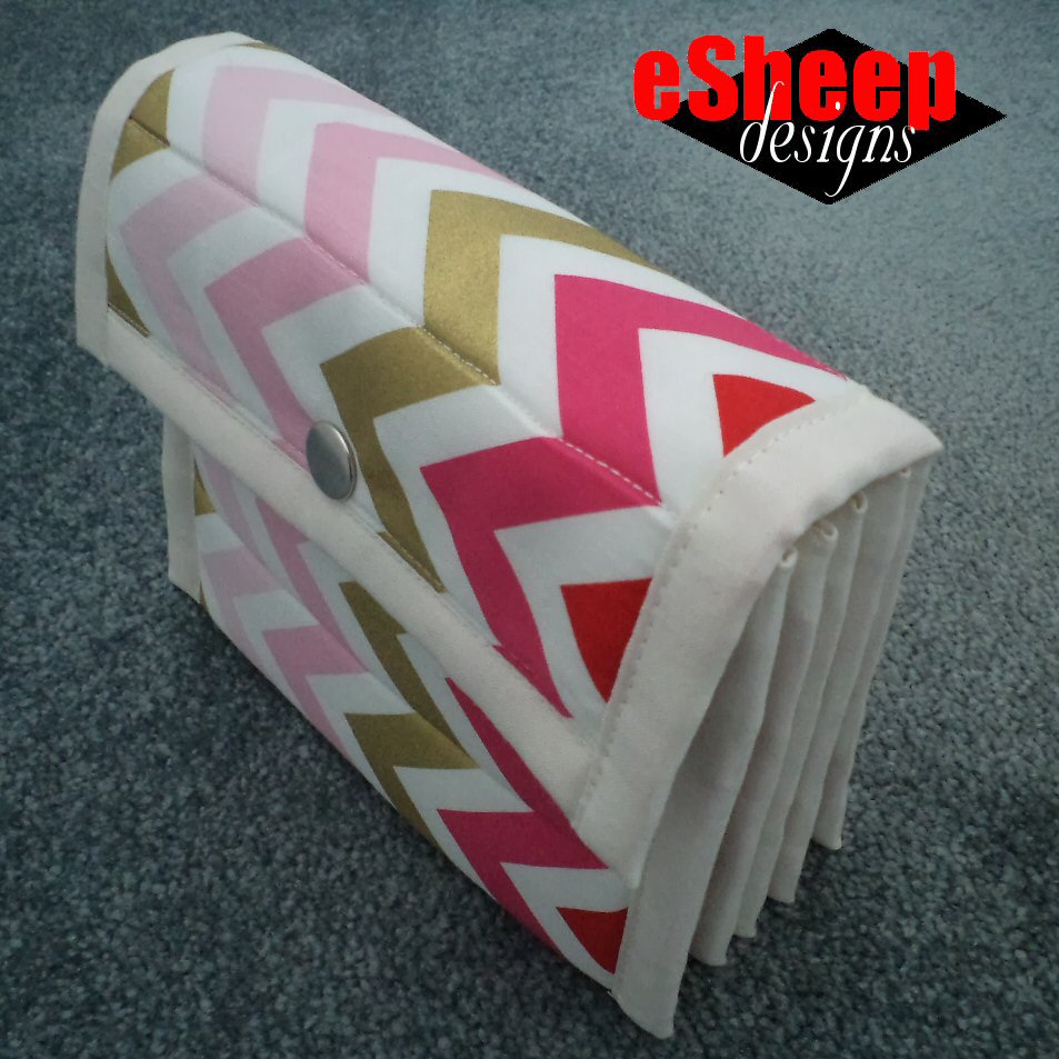 eSheep Designs: Gifting a Quilted Accordion Pouch
