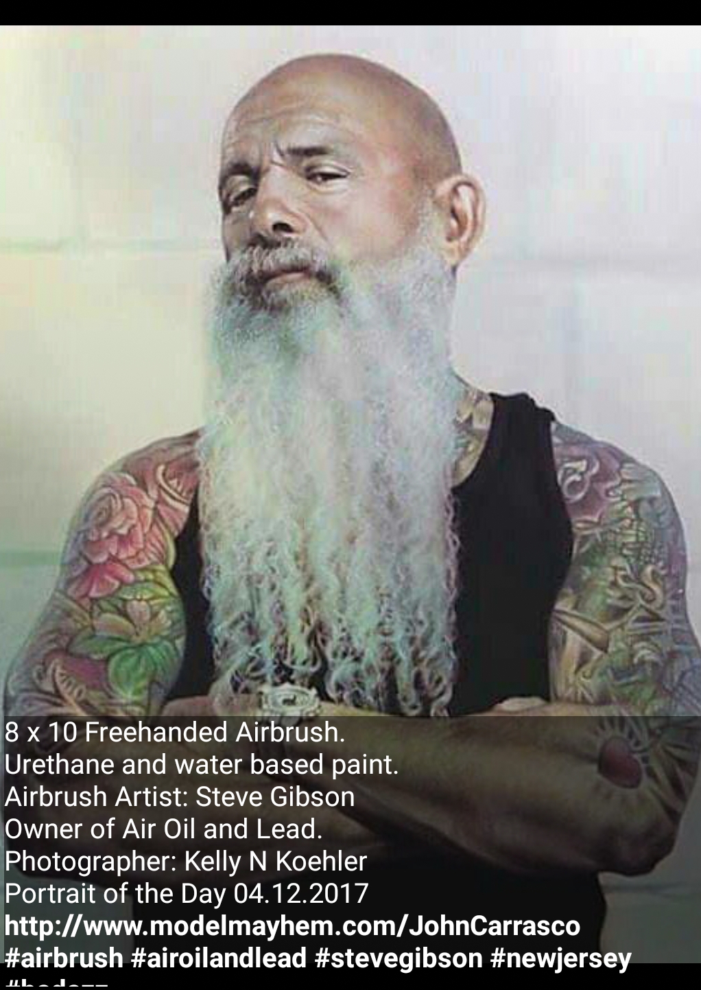 Kenney Mencher: Model John Carrasco