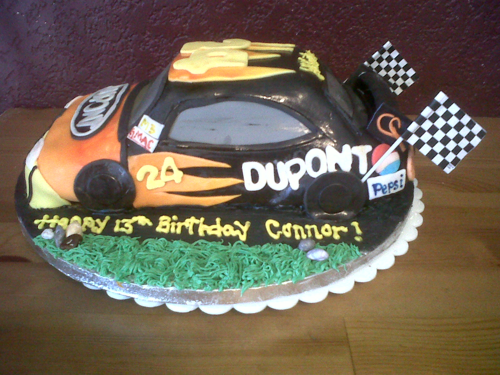 Jayme's Cakes: Nascar Cake
