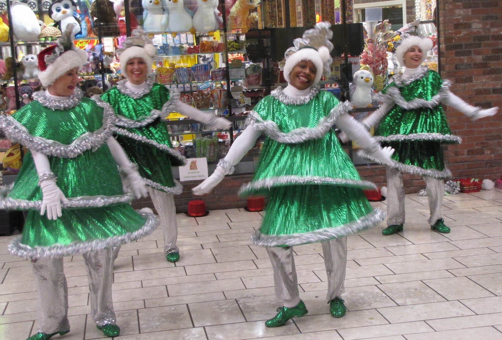 Celebrity Gems Entertainment: Tap Dancing Christmas Trees and Holiday Elf