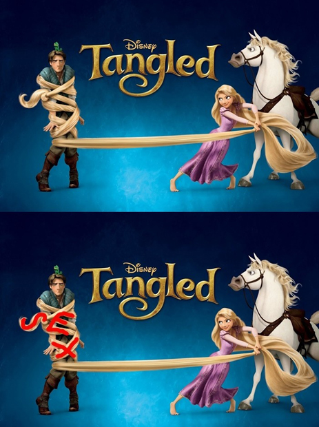 Picture & picture: Subliminal Disney