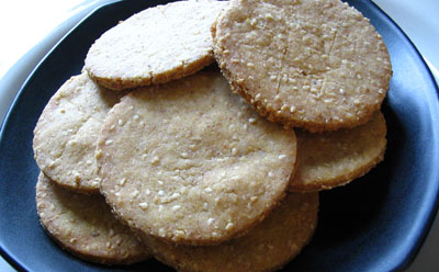 Parmesan Rice Crackers | Lisa's Kitchen | Vegetarian Recipes | Cooking ...