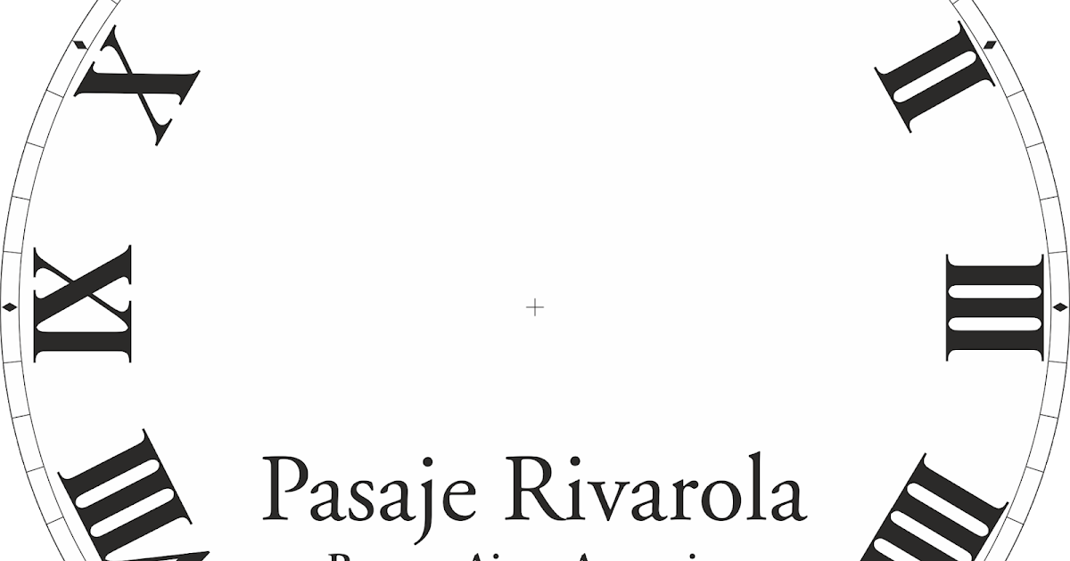 Pasaje Rivarola: ¿Un nuevo reloj 2019?