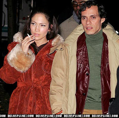 Women Smoking Cigarettes: Jennifer Lopez Smoking