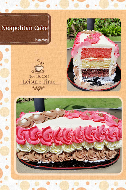 Hani's Kitchen: Neapolitan Cake