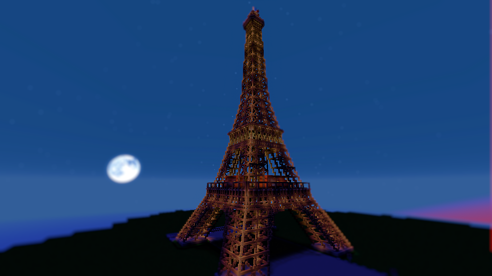 MINECRAFT ARCHITECTURE: Special 1000 views: Eiffel Tower (+Download)