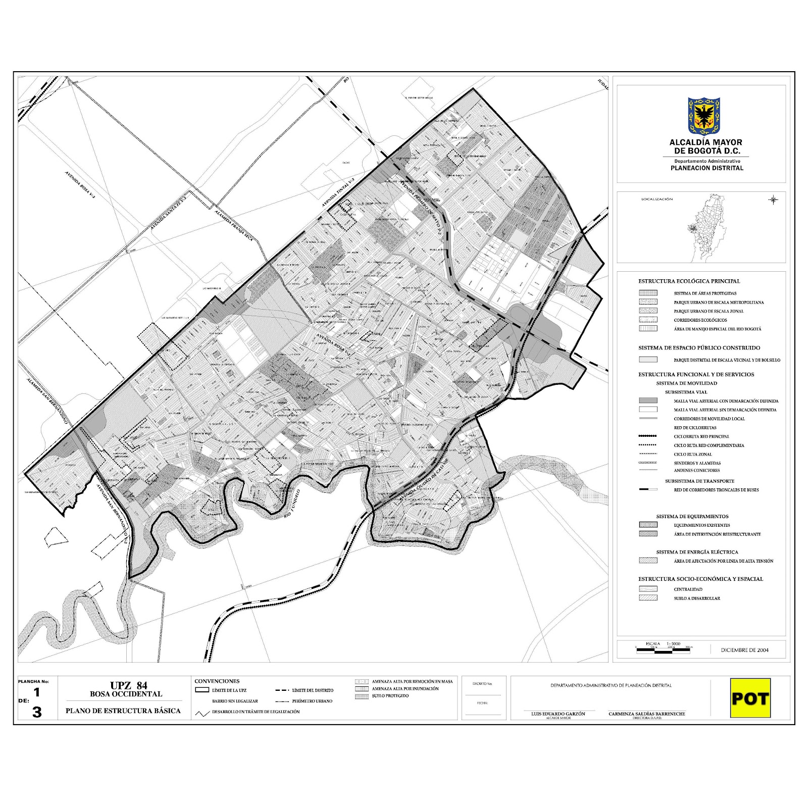 FORO EDUCATIVO INSTITUCIONAL 2012: NUESTRA UPZ: 84 BOSA OCCIDENTAL