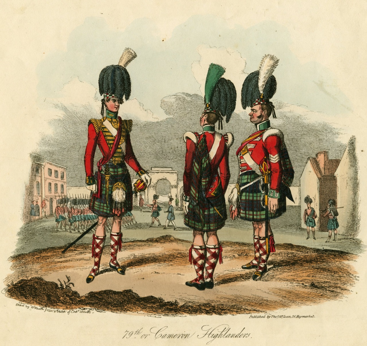 A SNAPSHOT FROM A MILITARY LIFE: 79th Cameron Highlanders