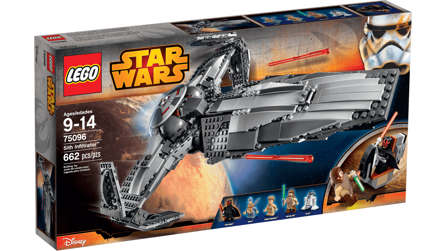 BRICKWOLFCAMPUS: LEGO - 75096 - STAR WARS - SITH INFILTRATOR