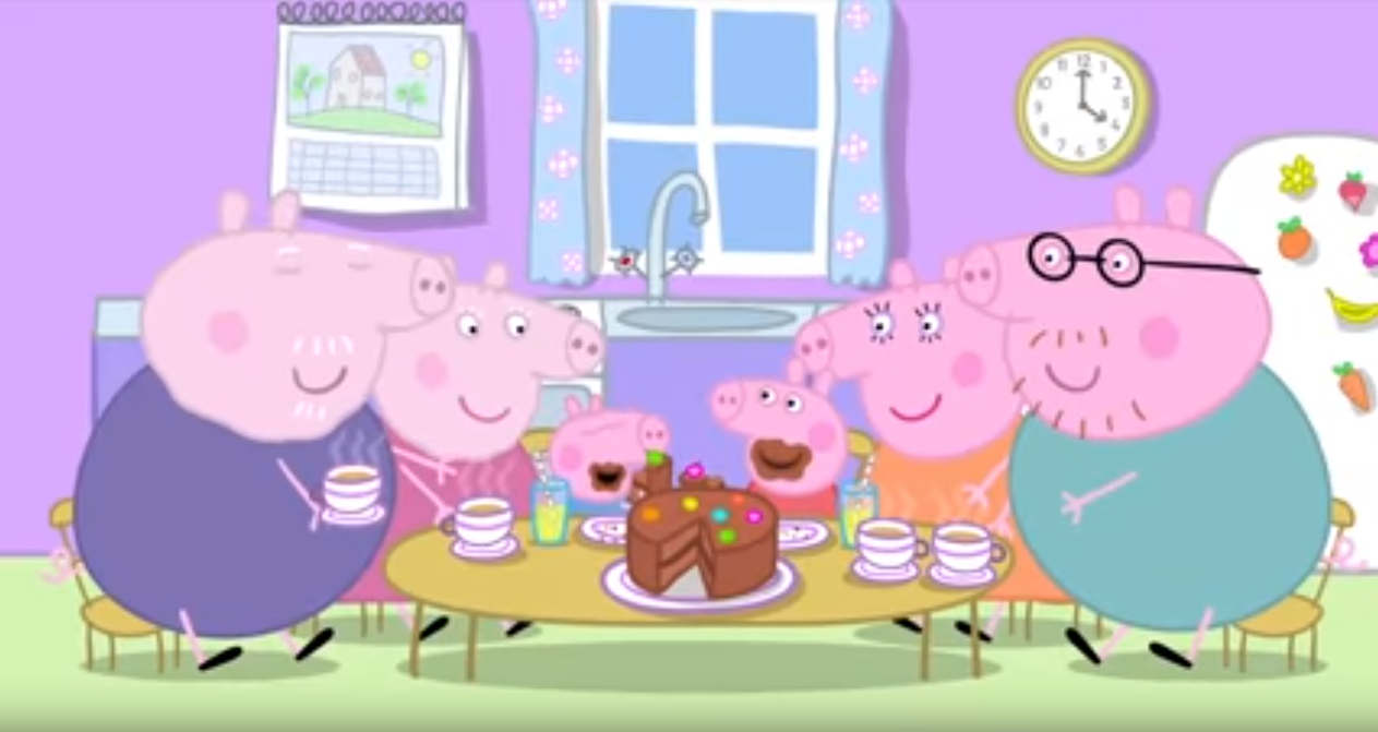 Peppa Pig en Español Episodios completos | Pastel de chocolate gigante ...