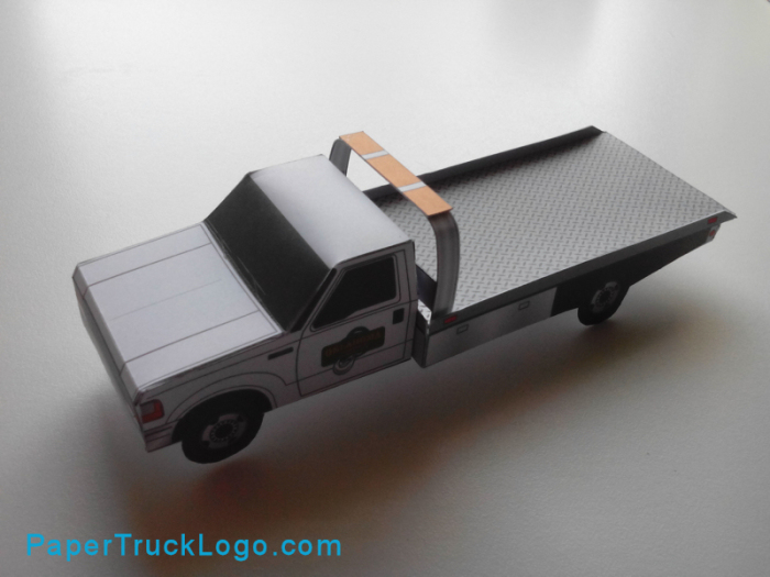 SP. Papel Modelismo: PaperCraft Truck Ford F550 / Oklahoma Towing and ...