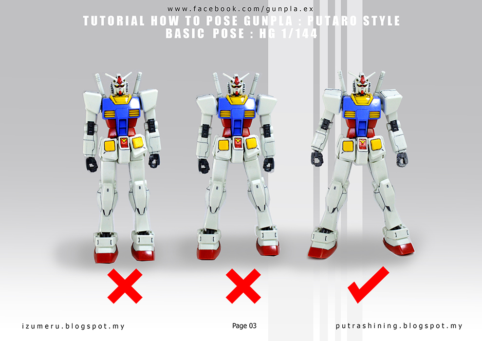 Tutorial: How to Pose Gunpla Putaro's Style [EFSF] PART 01