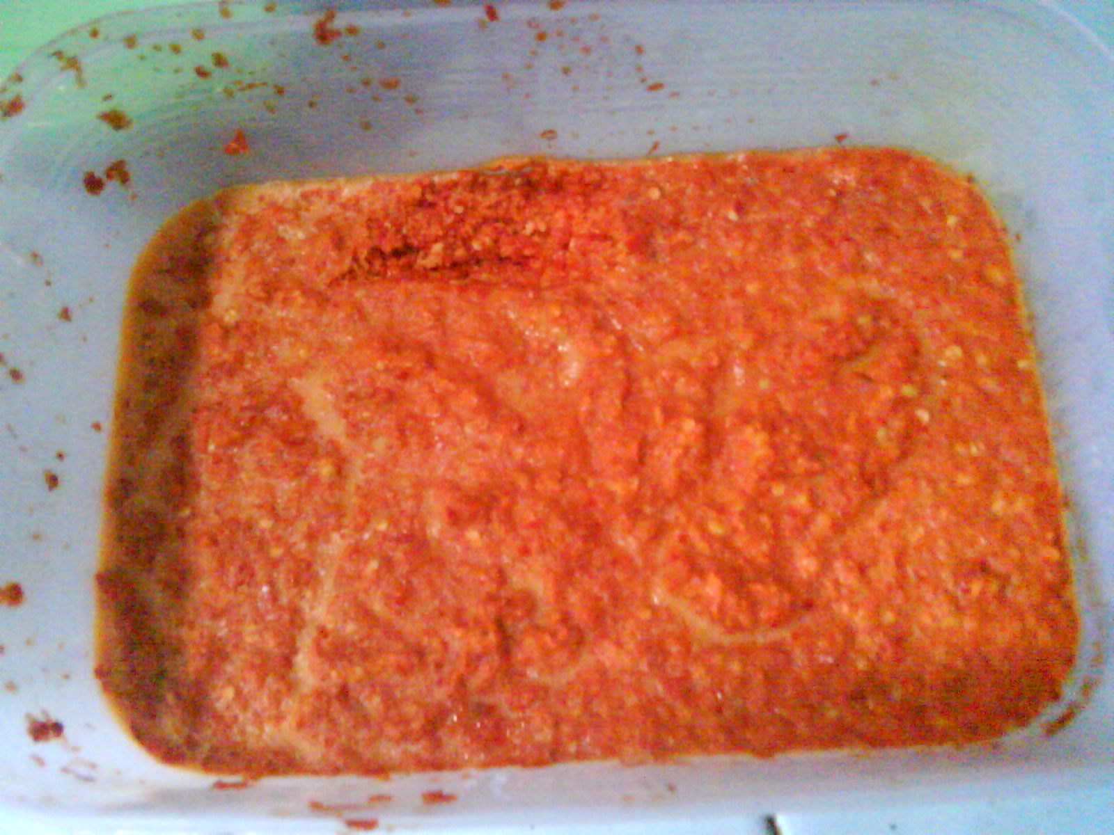 Tips : Menyimpan Cabe Merah Giling ~ My Petite World