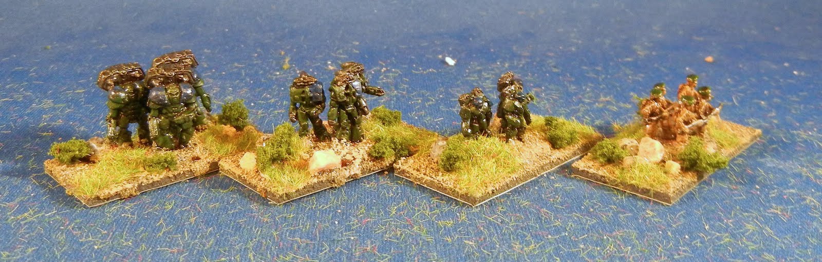 Bob's Miniature Wargaming Blog: 10mm Sci-fi Army 1 For Sale