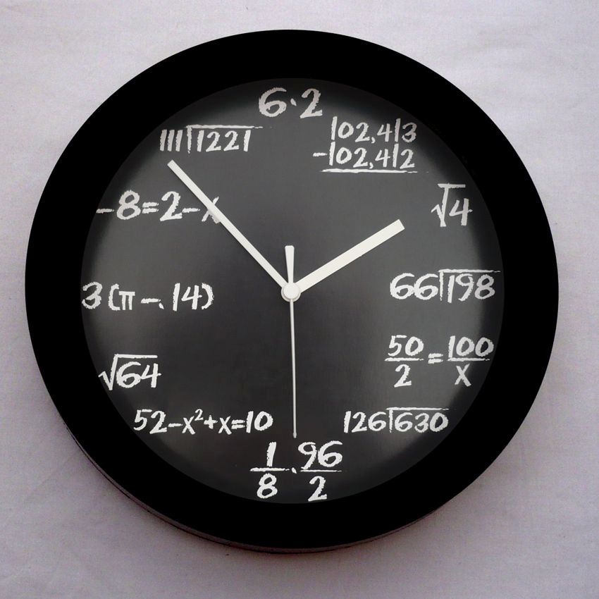 La Matemática Numérica: Reloj Matemático