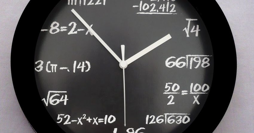 La Matemática Numérica: Reloj Matemático