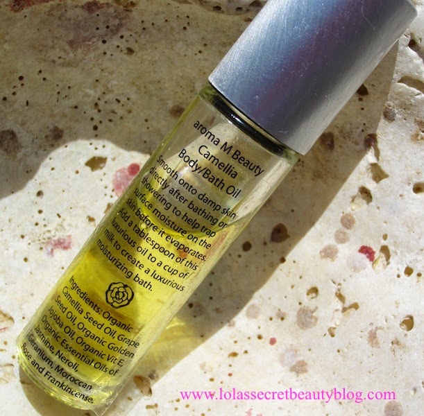 lola's secret beauty blog: Aroma M Beauty Camellia Body/Bath Oil | Review