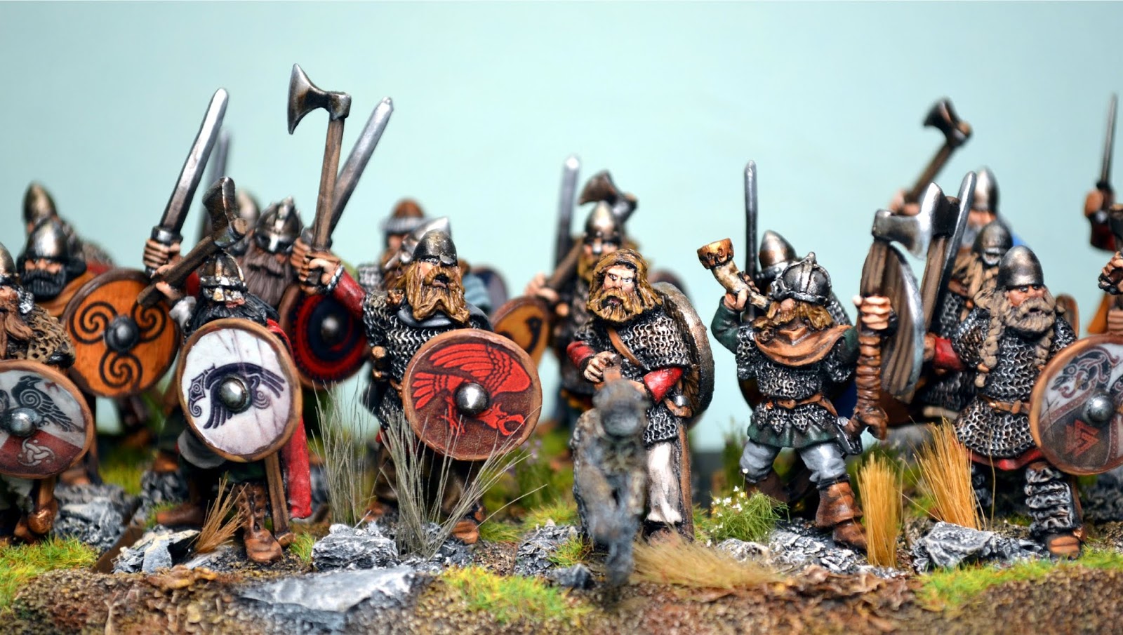 PsychosisPC's The Madhouse Workshop: The first War Games Foundry Viking ...