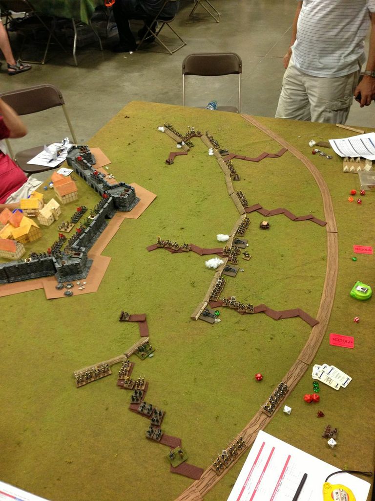 Din of Battle: Siege of Praga - Vauban's Wars Historicon Playtest