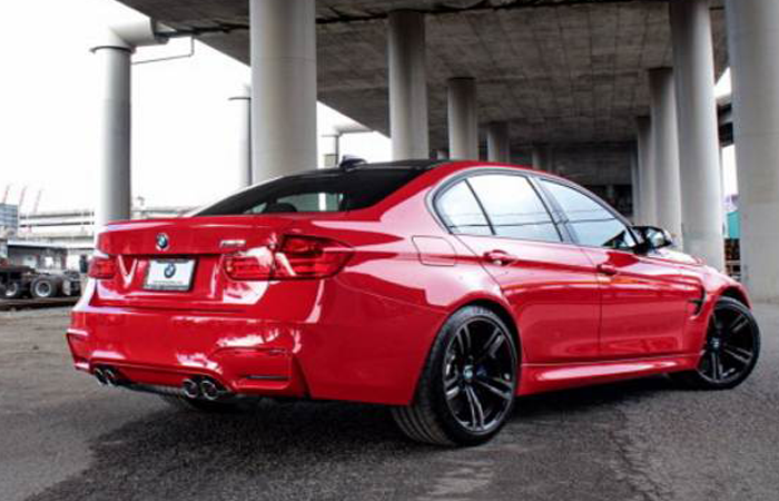 The BMW M3 a good performer overall
