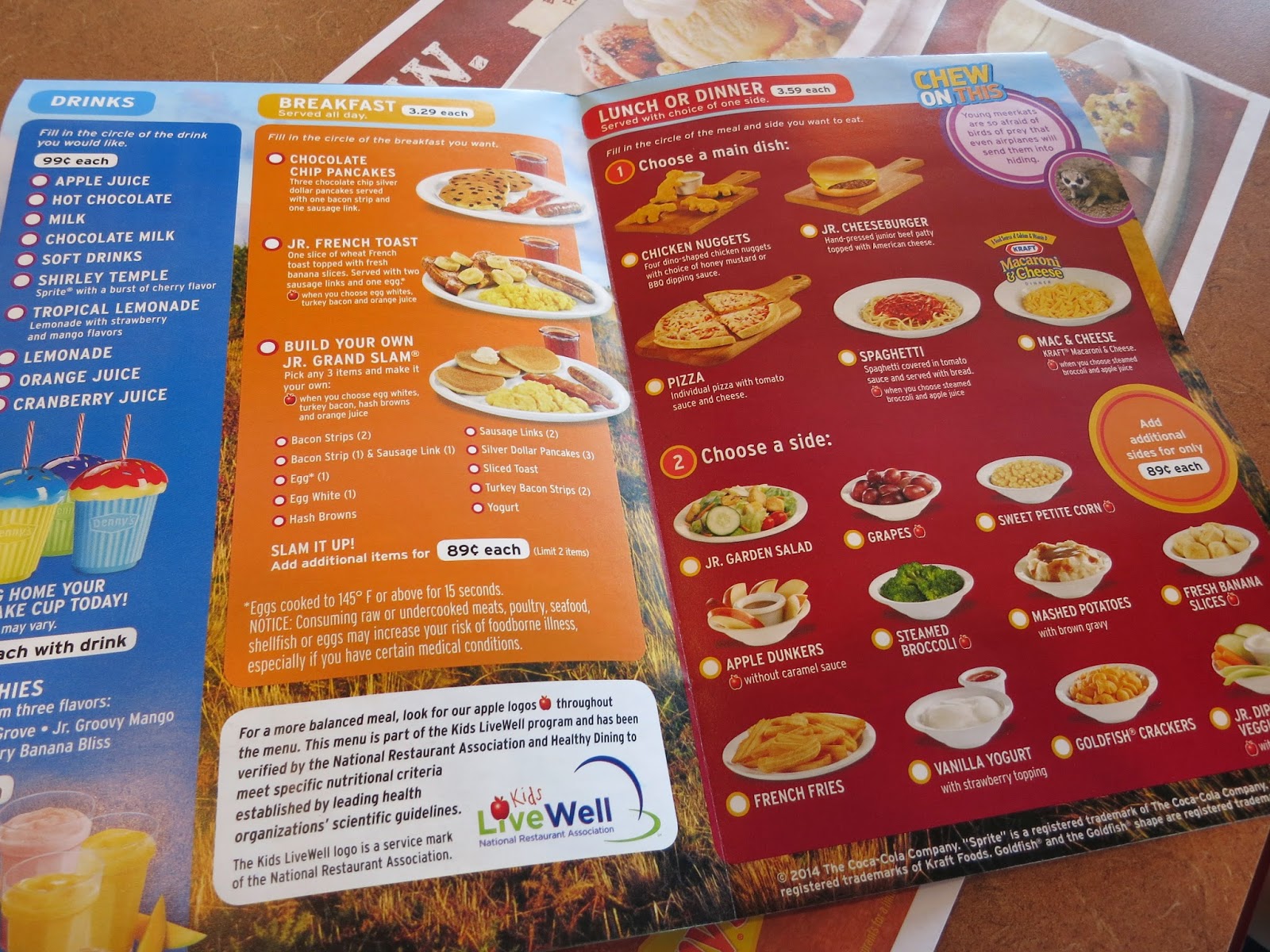 Susan's Disney Family: Check out Denny's New National Geographic Kids ...