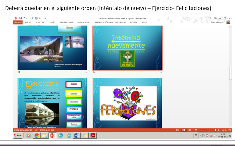 Clase de arte: Como crear un power point interactivo